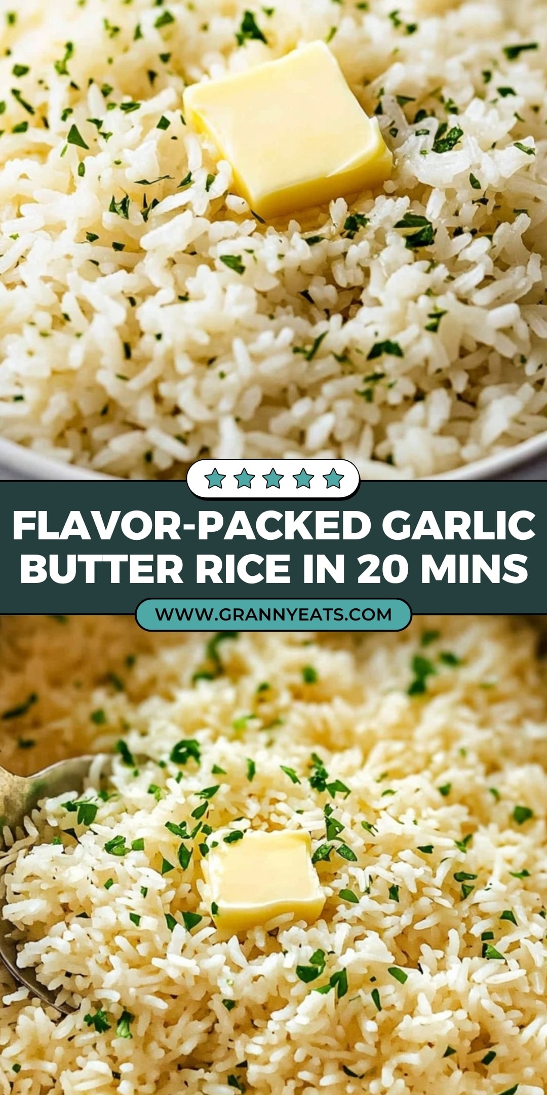 Garlic Butter Rice - Irresistible & Flavorful Side Dish