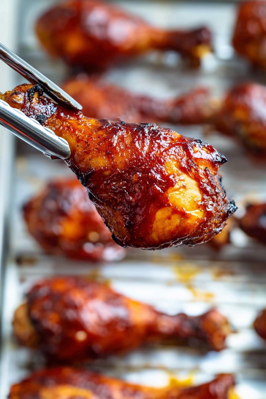 Baked BBQ Chicken Drumsticks - Juicy & Flavorful Dinner Idea