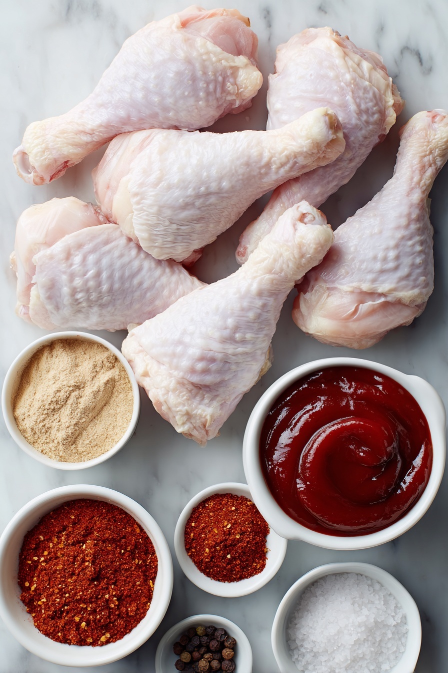 Baked BBQ Chicken Drumsticks - Juicy & Flavorful Dinner Idea